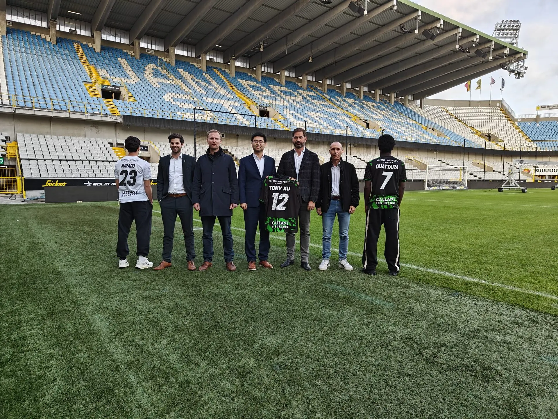 Voltixx wordt trotse sponsor van Cercle Brugge